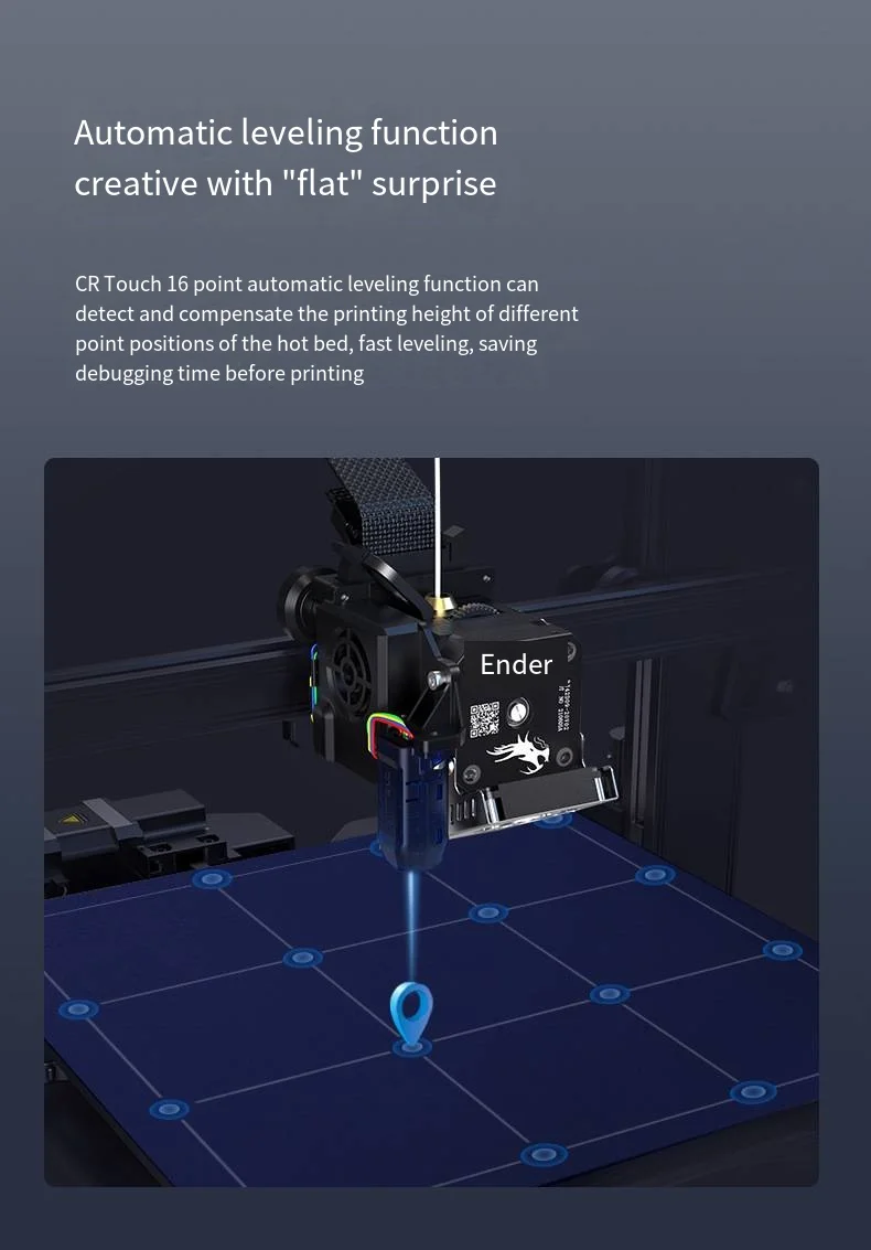 Creality Ender-3 Diy 3d Printer Large Print Size 220*220*250mm Metal ...