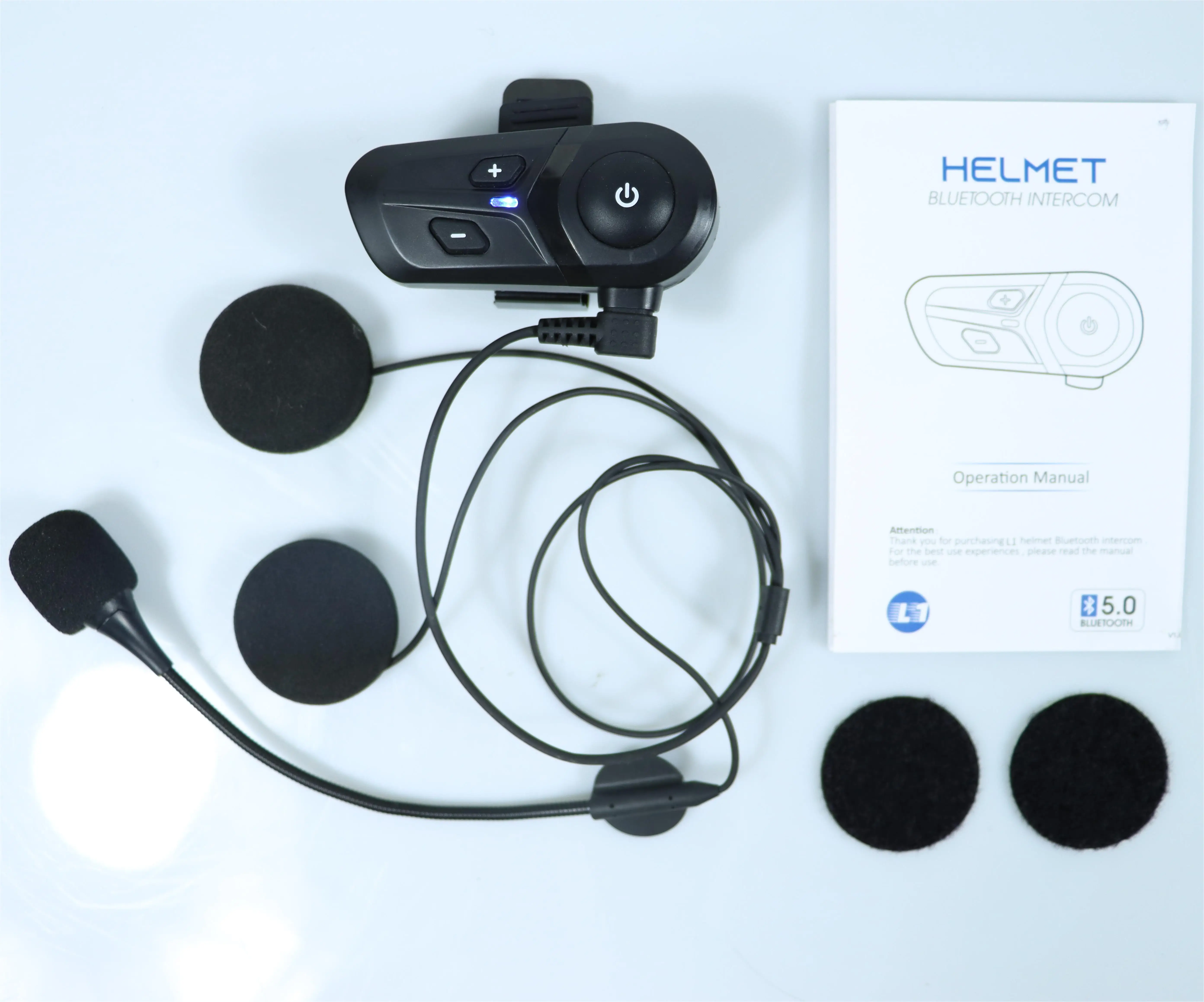 Wholesale L1 Motorcycles Wireless Bluetooth Headset Waterproof Abs ...