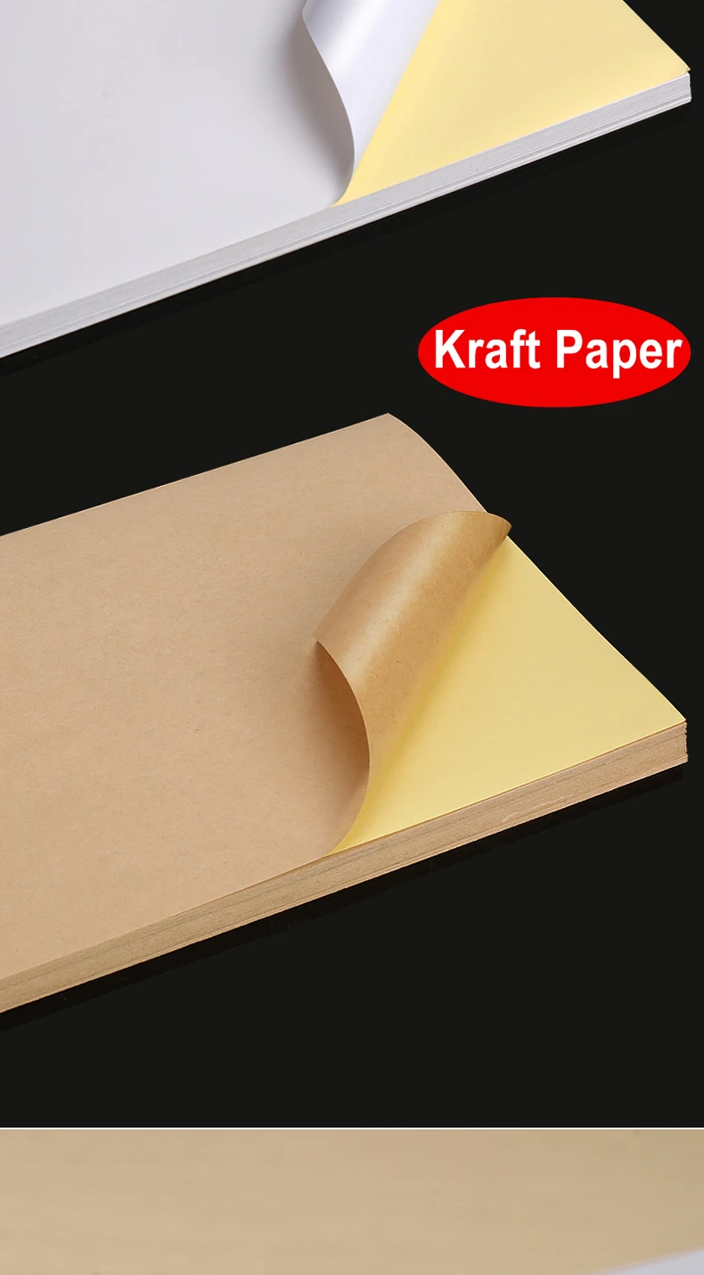 Custom 80g A4/A3 Glossy/Matte Self-adhesive Durable Eco-Friendly ...