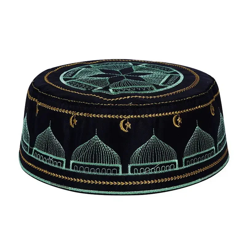 Premium Quality 2023 New Design Men Muslim Prayer Kufi Hat Prayer ...