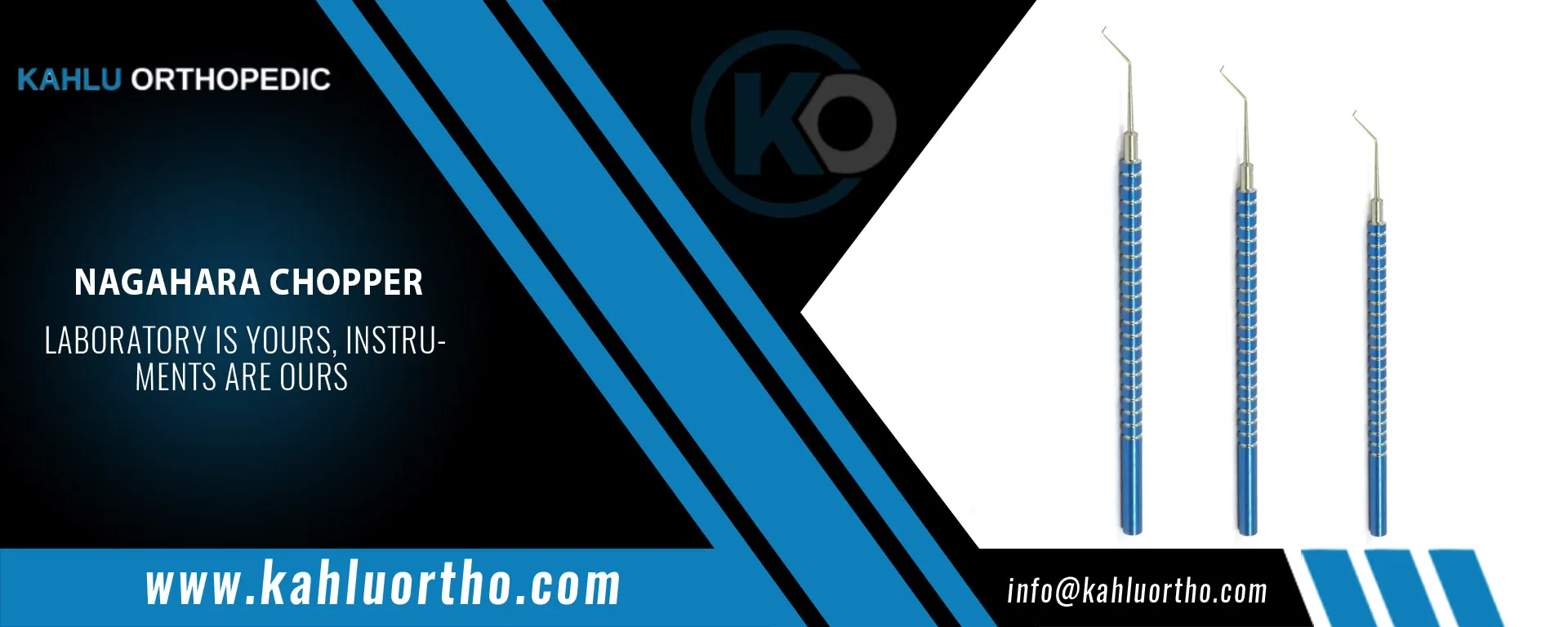 Ophthalmic Instrument - Nagahara Phaco Chopper by KAHLU