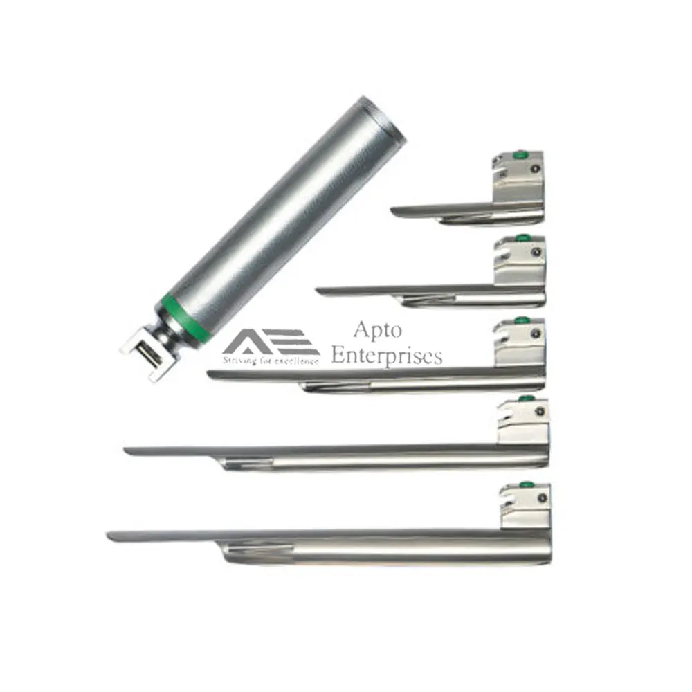 Miller Laryngoscope Complete Set Of 4 Blades -laryngoscope All Range ...