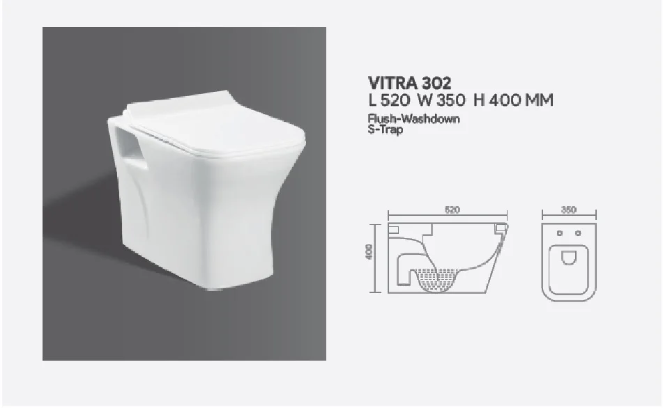 Made in India Water Closet Smart New Design Luxury Sanitary Fittings ...