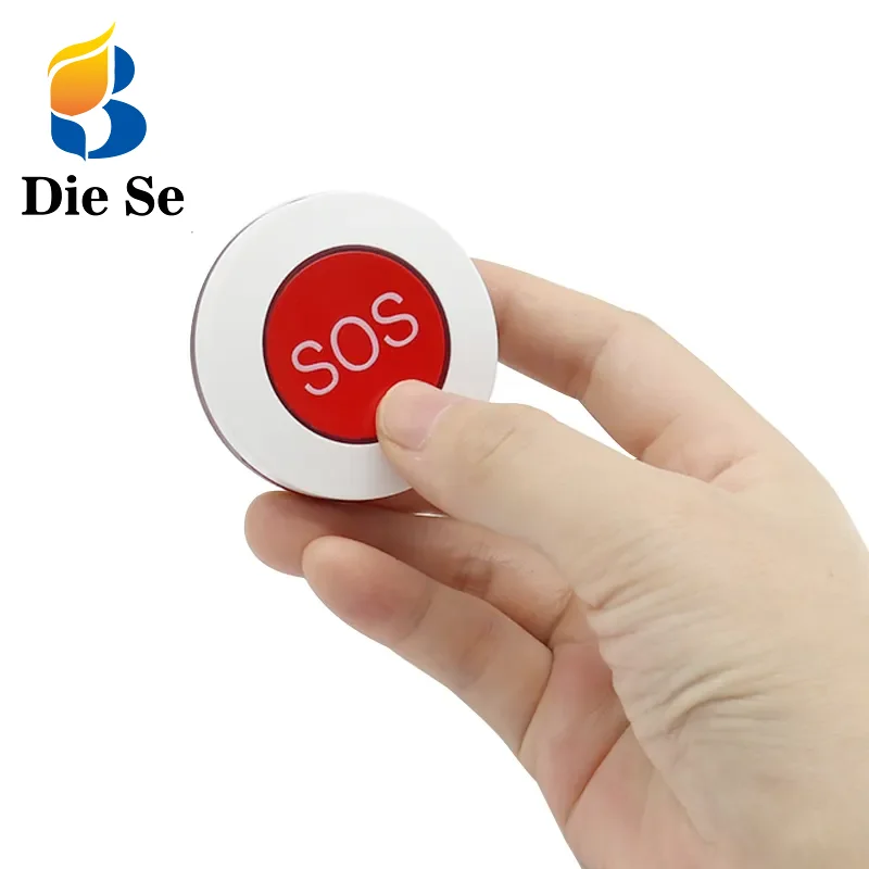 315 433Mhz RF Wireless Remote Control Key Round Switch SOS for Home ...