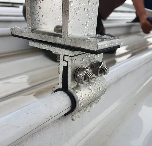 Universal Solar Power Mounts Standing Seam Tin Roof Clamp For Solar ...