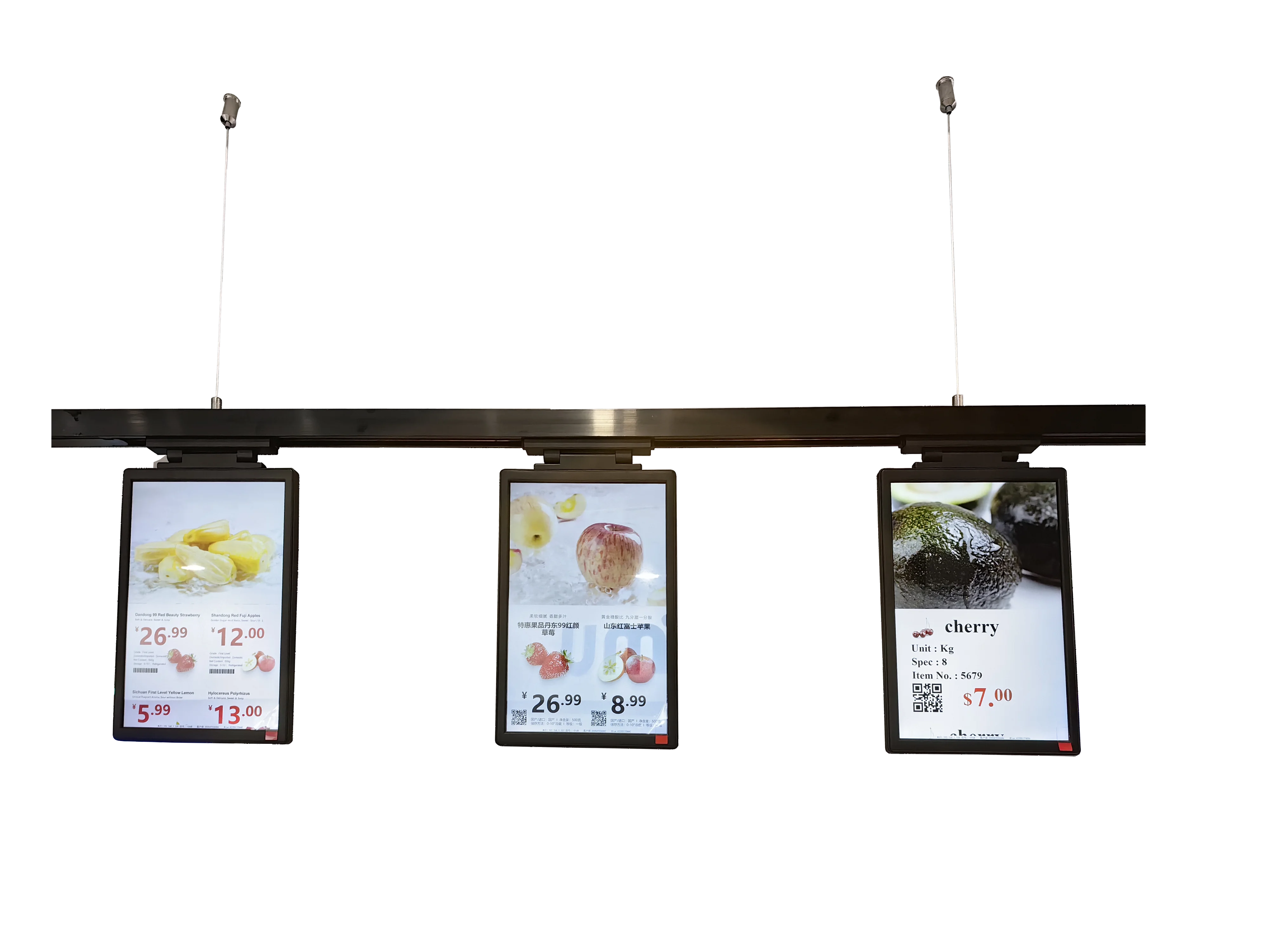 Customizable Small Advertising Display Wifi Connection 10.1" Electric ...