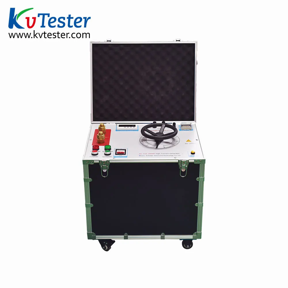 Large Current Primary Current Injection Tester Electronic Power Primary ...