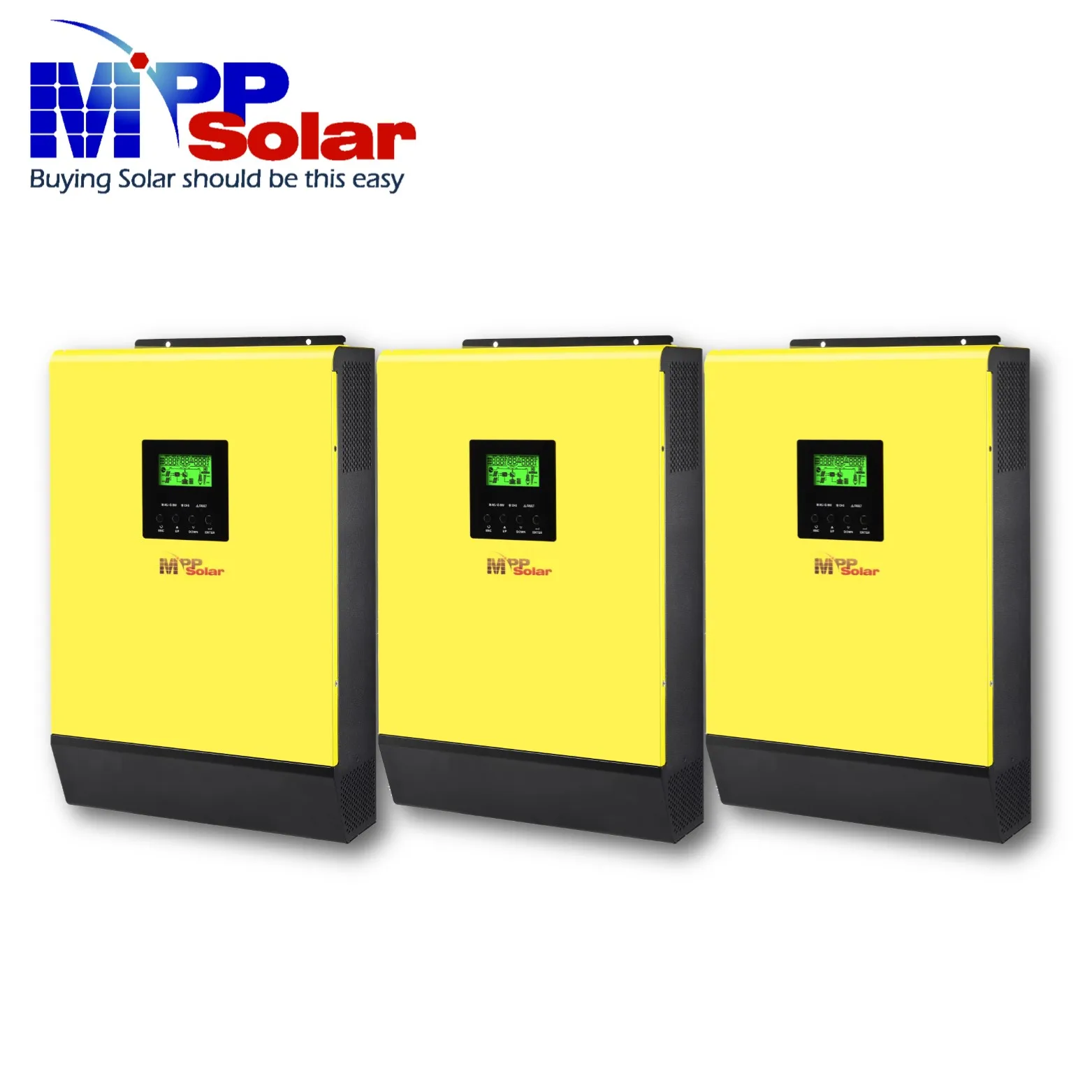 HV V2 5048*3 15kw 48v 230v hybrid MPP Solar inverter mppt solar charger ...