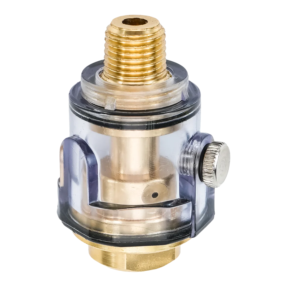 Pneumatic Mini In-Line plastic Oiler Lubricator Automatic Injector ...