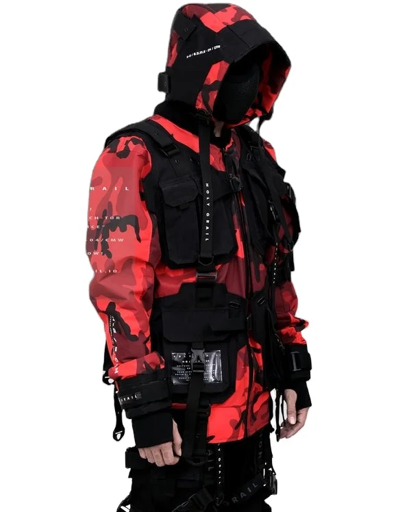 Factory Outdoor Men's Waterproof Winter Coat Tech Wear Jackets With ...