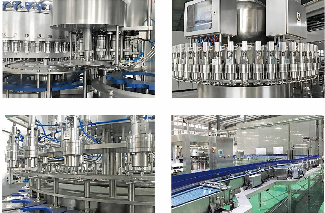 Pet Bottle Liquid Filling And Packing Machine In Beverage Industry ...