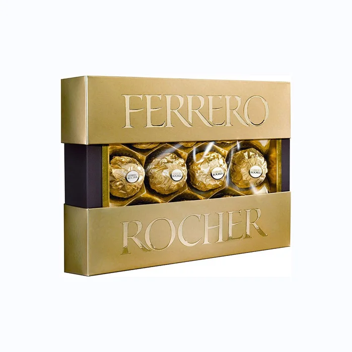 Ferrero Rocher White Chocolate Bar With Hazelnuts And Cream 90g - Buy ...