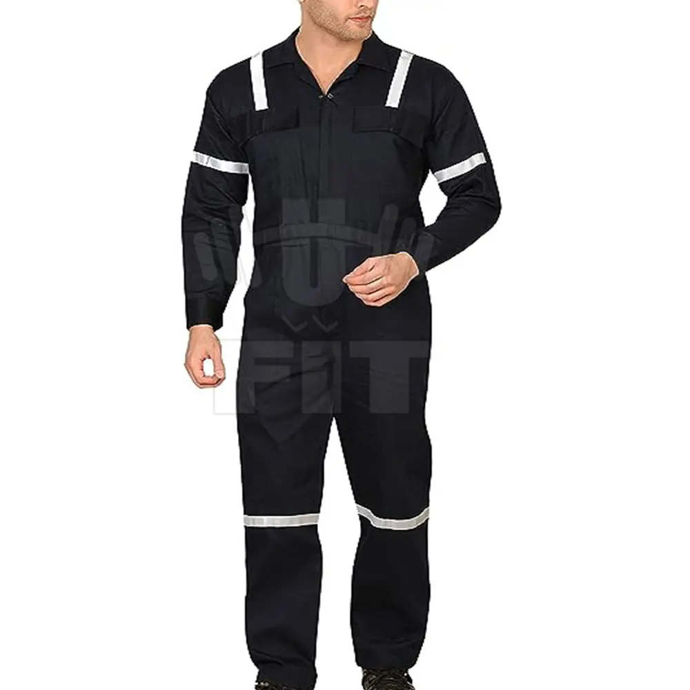 Construction Work Wear Hi Vis Safety Overalls Best Material Made Safety ...