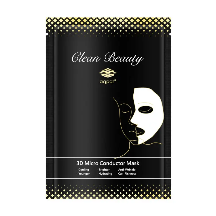 Clean Beauty Salon Product Display Beauty 3d Micro Conductor Face Mask ...