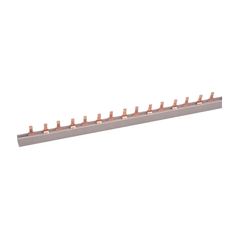 Tripolar Poles 50a Pin Busbar Comb Busbar For Distribution Board Panel ...