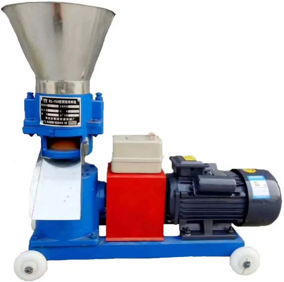 Mini Chicken Cattle Animal Feed Food Pellet Making Machine Poultry Feed ...