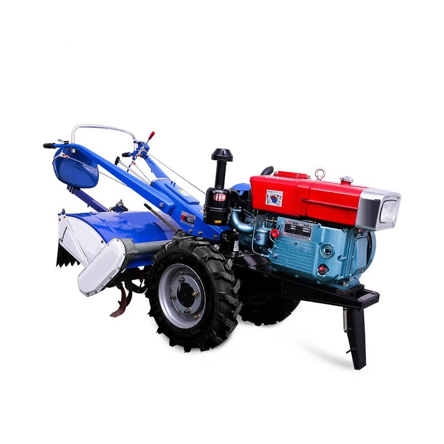 Two Wheel Farm Walking Tractor Mini Tractor For Agriculture - Buy 15hp ...