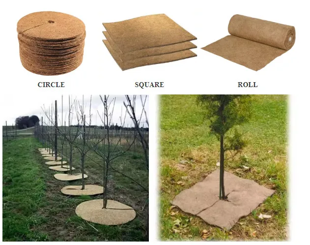 Super Sell Coco Mulch Mat Coconut Coir Disc Fiber Moisture & Weed ...