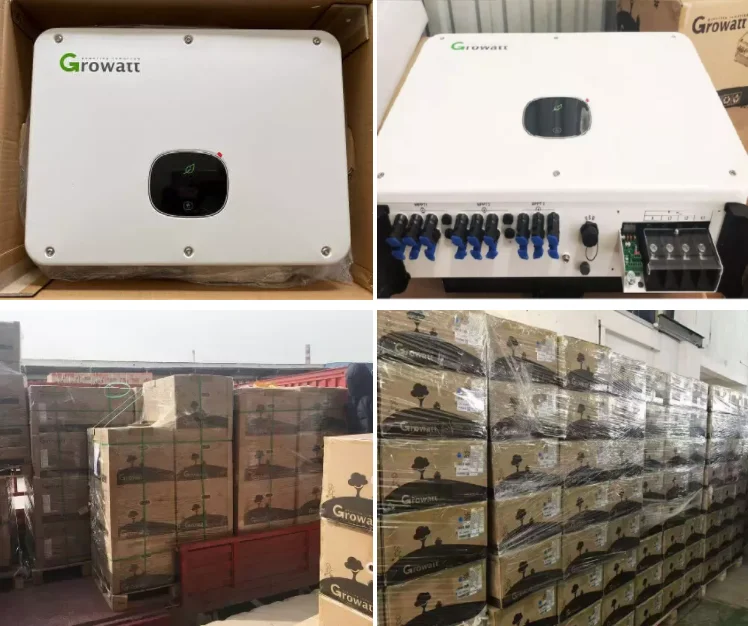 Growatt Mac 10kw 15kw 20kw 25kw 30kw 36wk Solar On Grid 3 Phase 220v Us ...