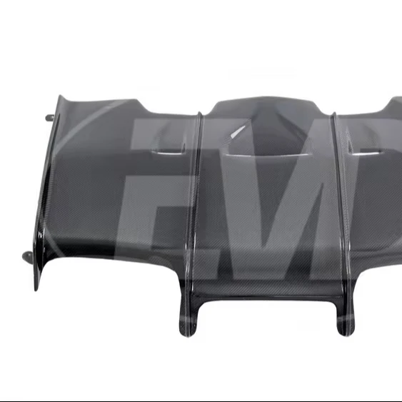 PSM STYLE CARBON FIBER REAR DIFFUSER FOR 2014-2016 BMW 4 SERIES F82 M4 ...