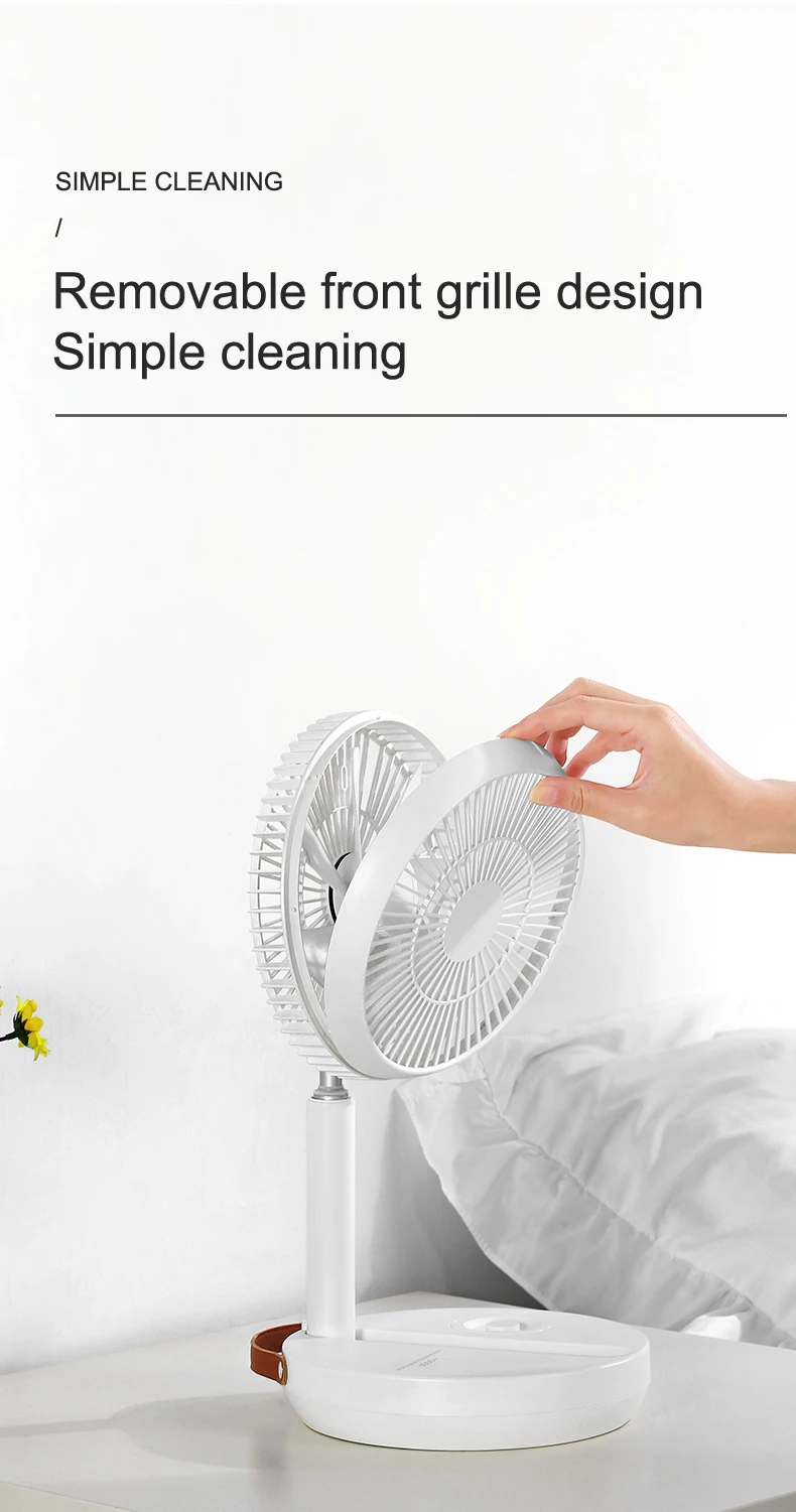 Pedestal Stand Floor Fan With Remote Controller Adjustable Height ...