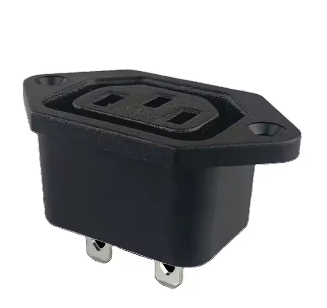 Standard Grounding Type Single Power JEC IEC 13A Outlet AC Socket ...