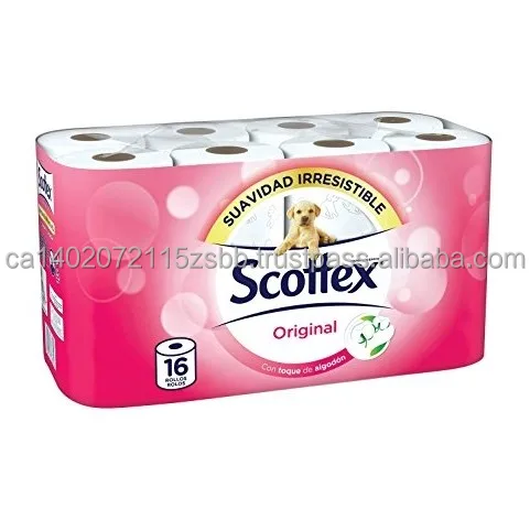 Scottex Toilet Paper - Soft, Embossed, and Durable