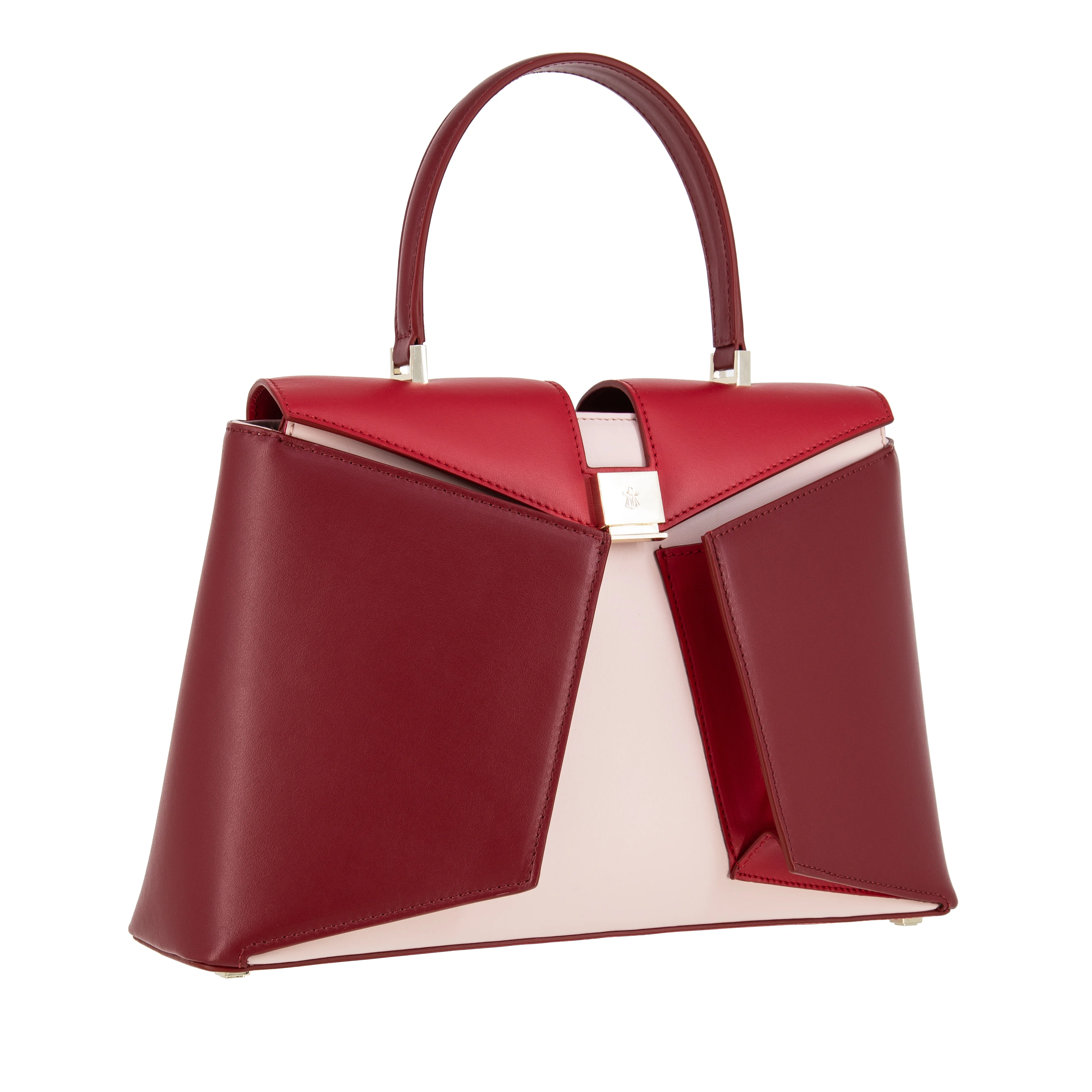 Liz Flap Red High Quality Italian Handmade Handbags Unique Bag With ...