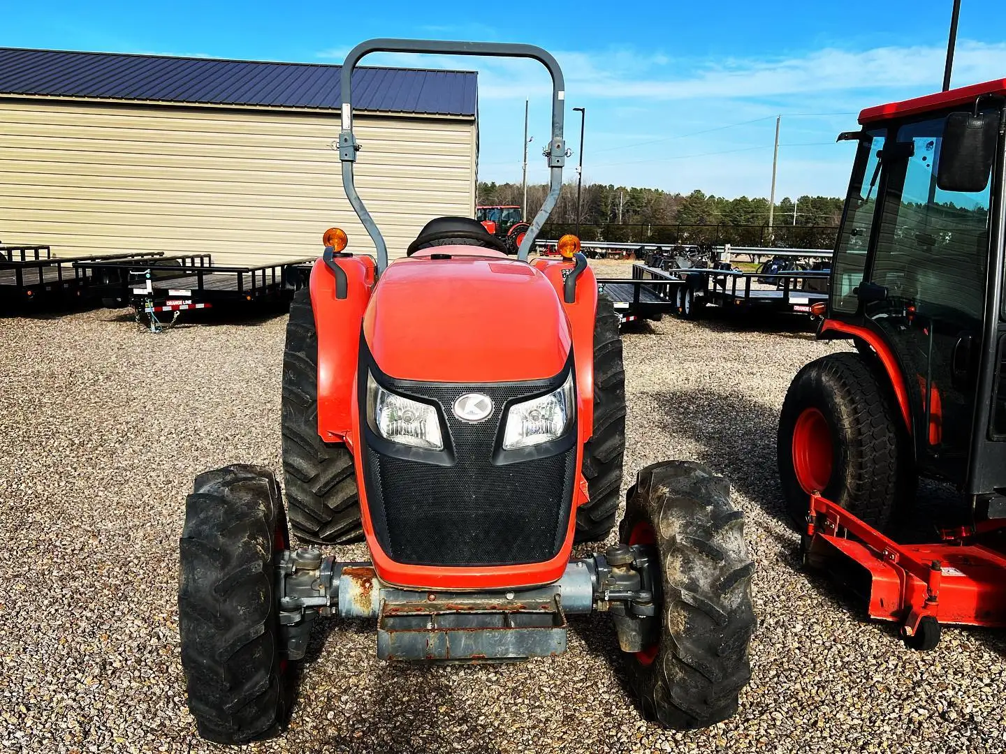 KUBOTA MX5200 TRACTOR 4X4wd with Loader and Farming Equipment ...