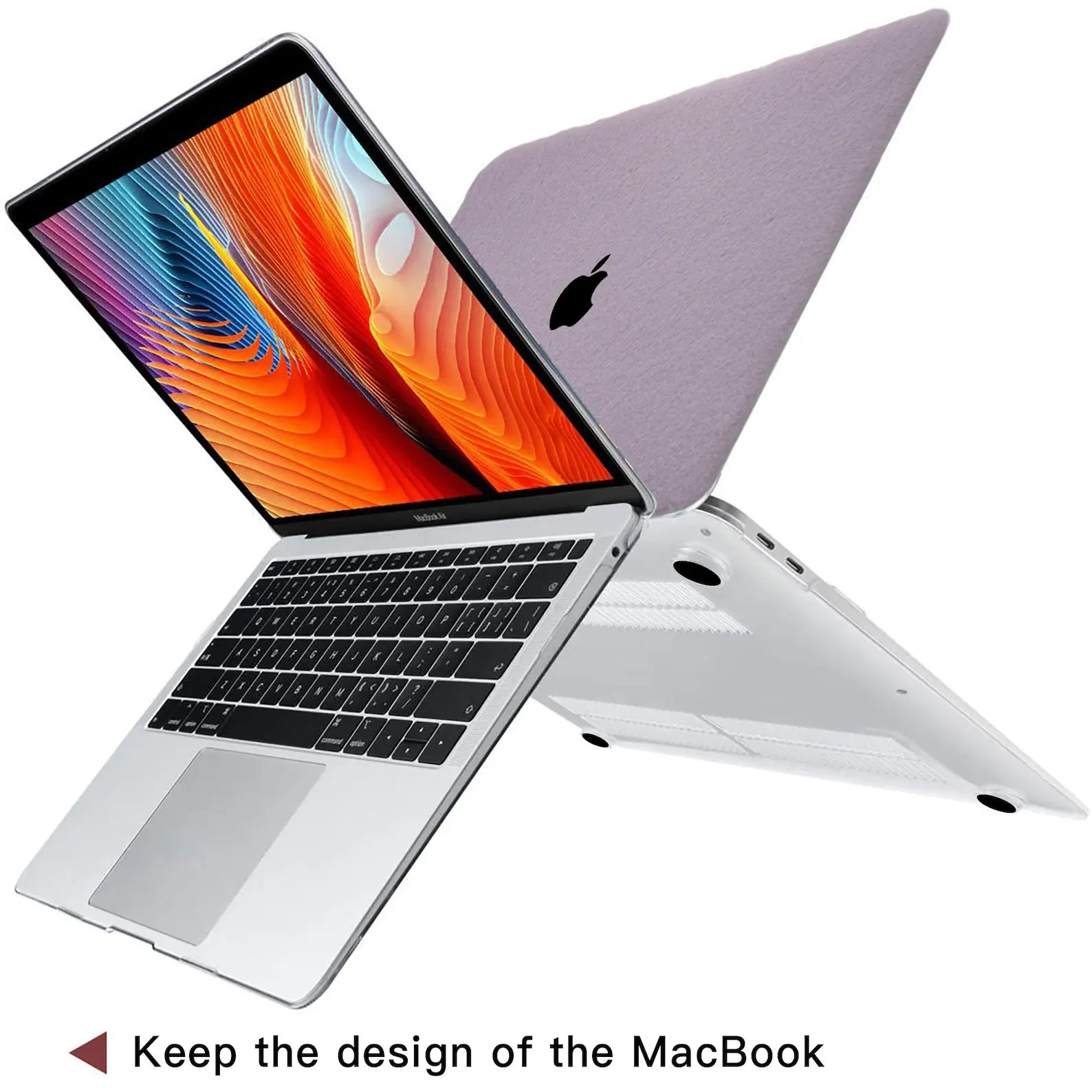 Lavender Rabbit Plush Case MAC Pro 13 M1 MAC Pro 14 Inch 15 16 Touch ...