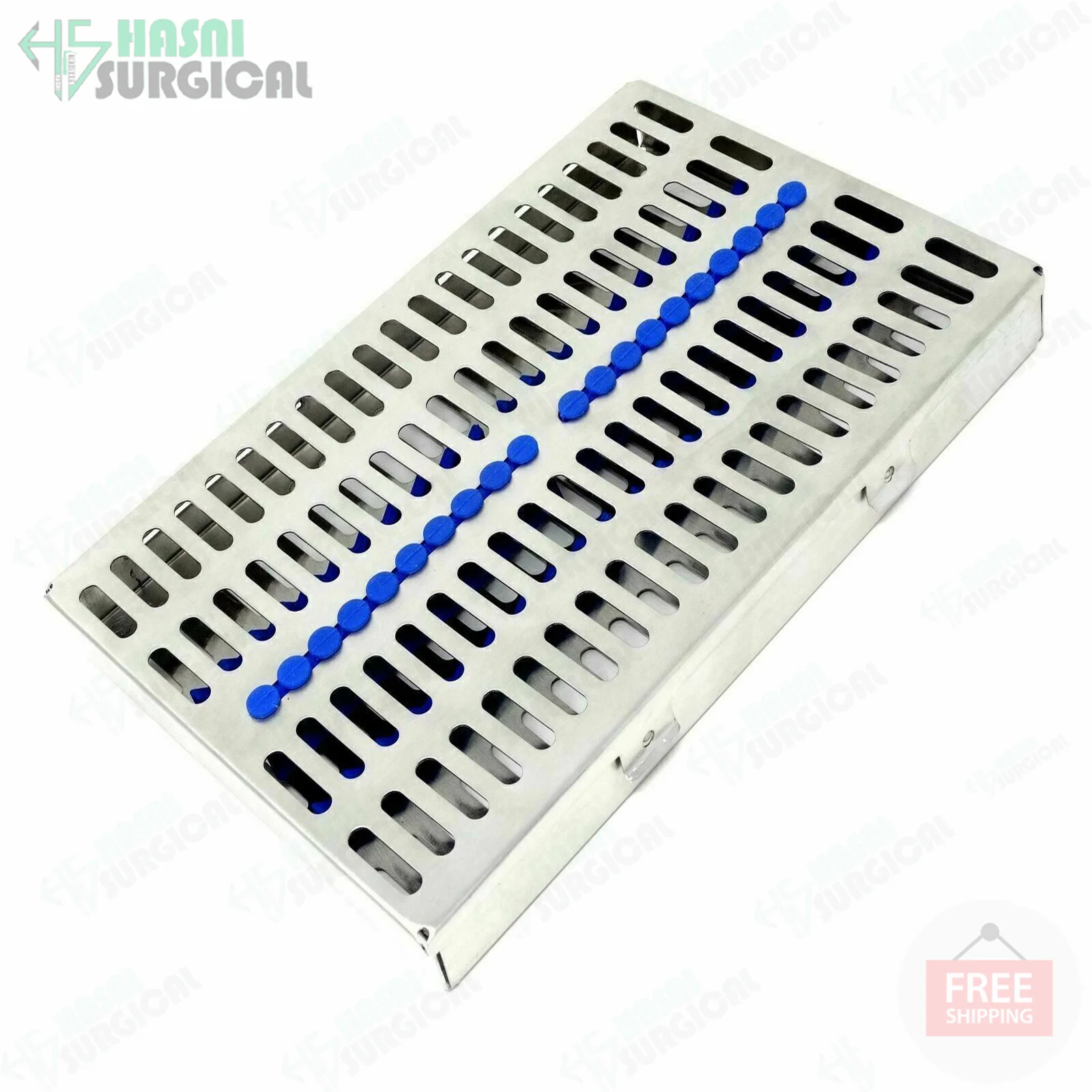 Dental Autoclave Sterilization Cassette Rack Organize Box Tray for 12 ...