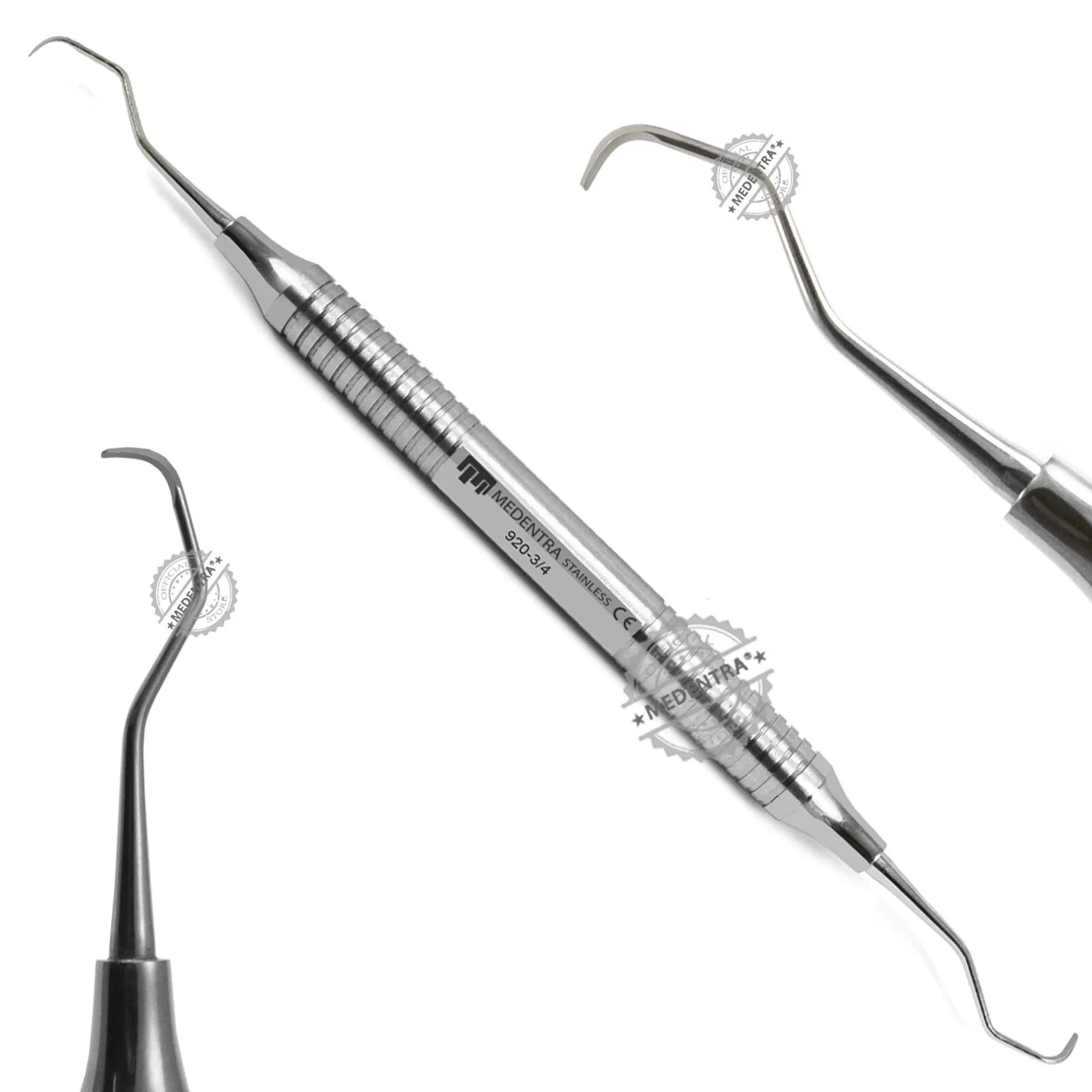 Luxury Finish Gracey Curette 3/4 Double Ended Dental Curettes Perio ...