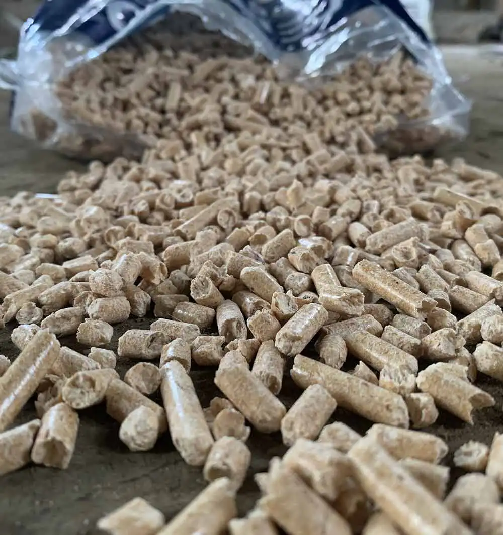 Premium Quality White Wood Pellets Biomass Pellets Wood Pellets 15 ...