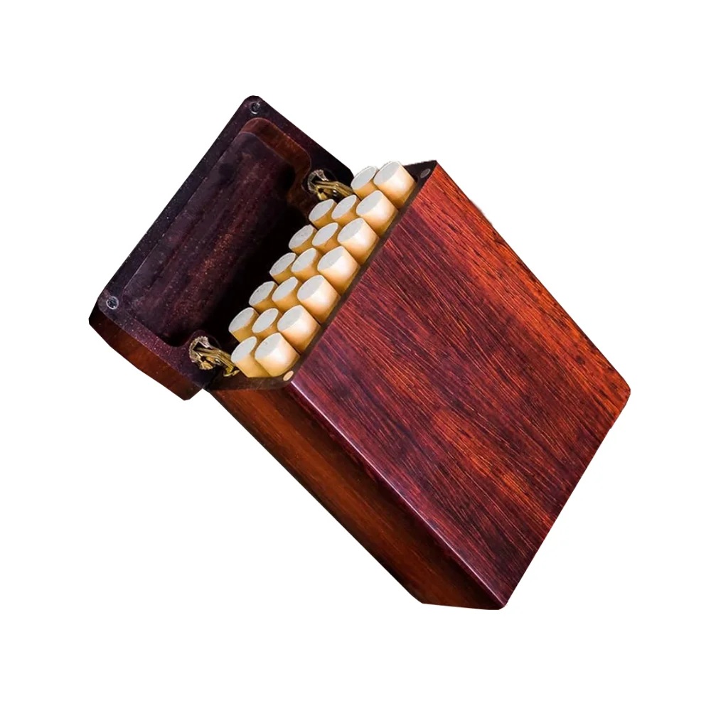 Classic Bamboo Box Packaging Luxury Cigarette Case Bamboo Magnetic Gift ...