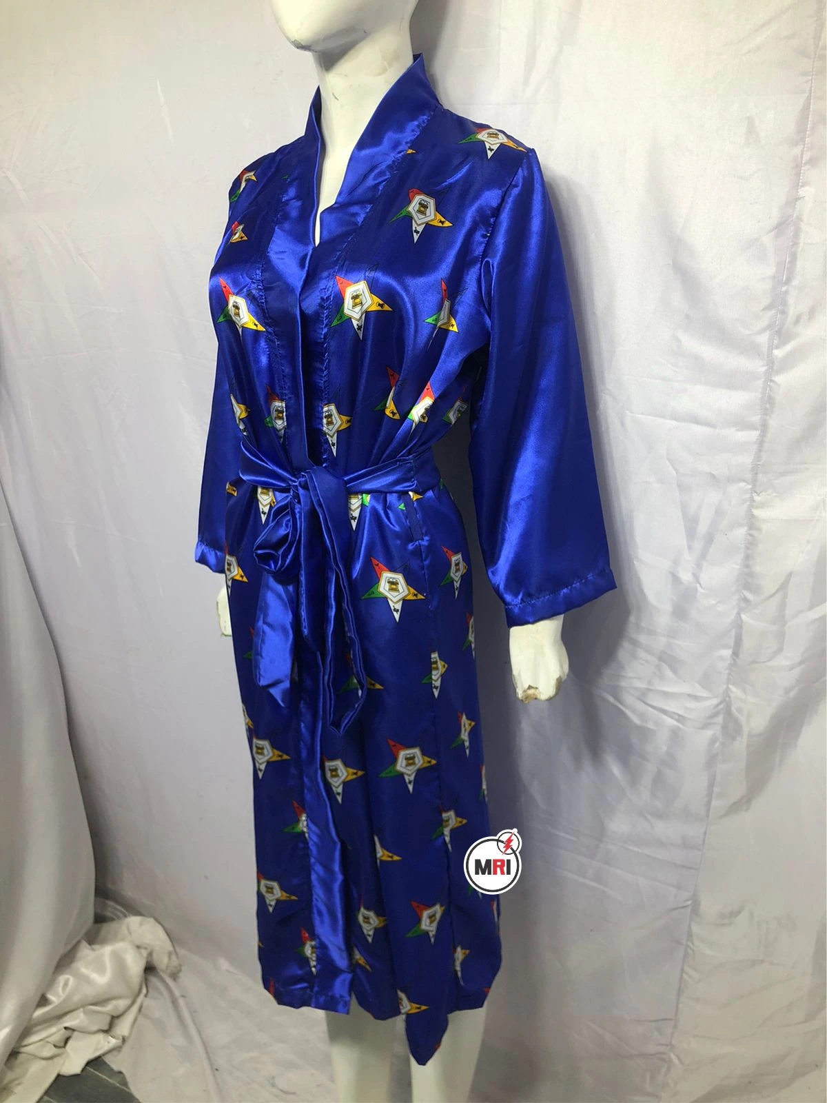 Order Of The Eastern Star Robe | Oes Custom Style Sublimated Silk Robe ...