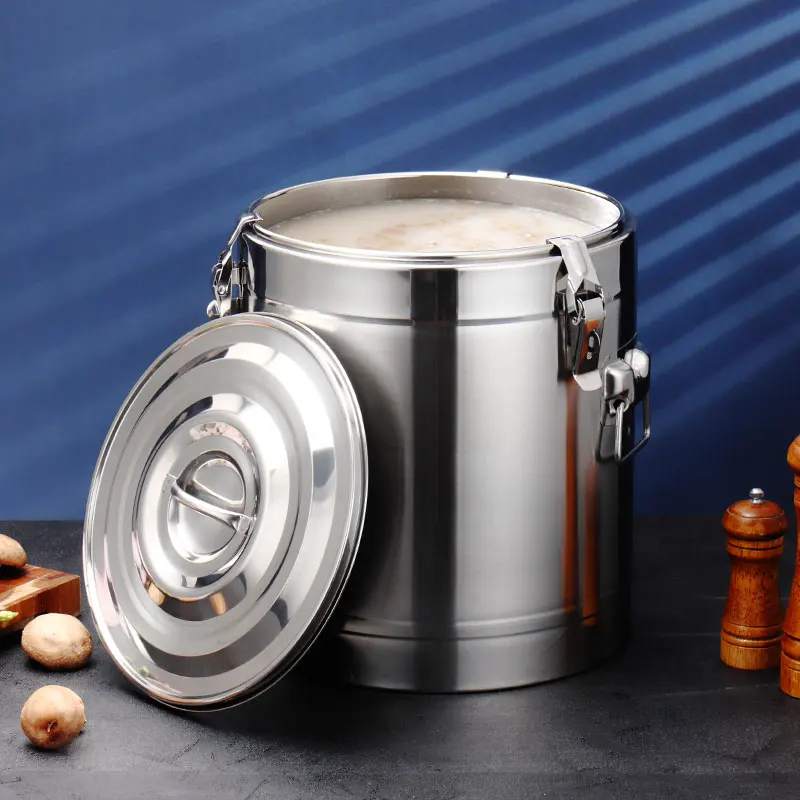 Commercial Stainless Steel Insulated Barrel Food Warmer - Heat ...