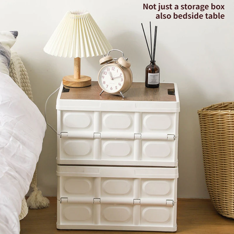 Waterproof Bin Bearing Folding Car Trunk Organizer Storage Box Outdoor ...