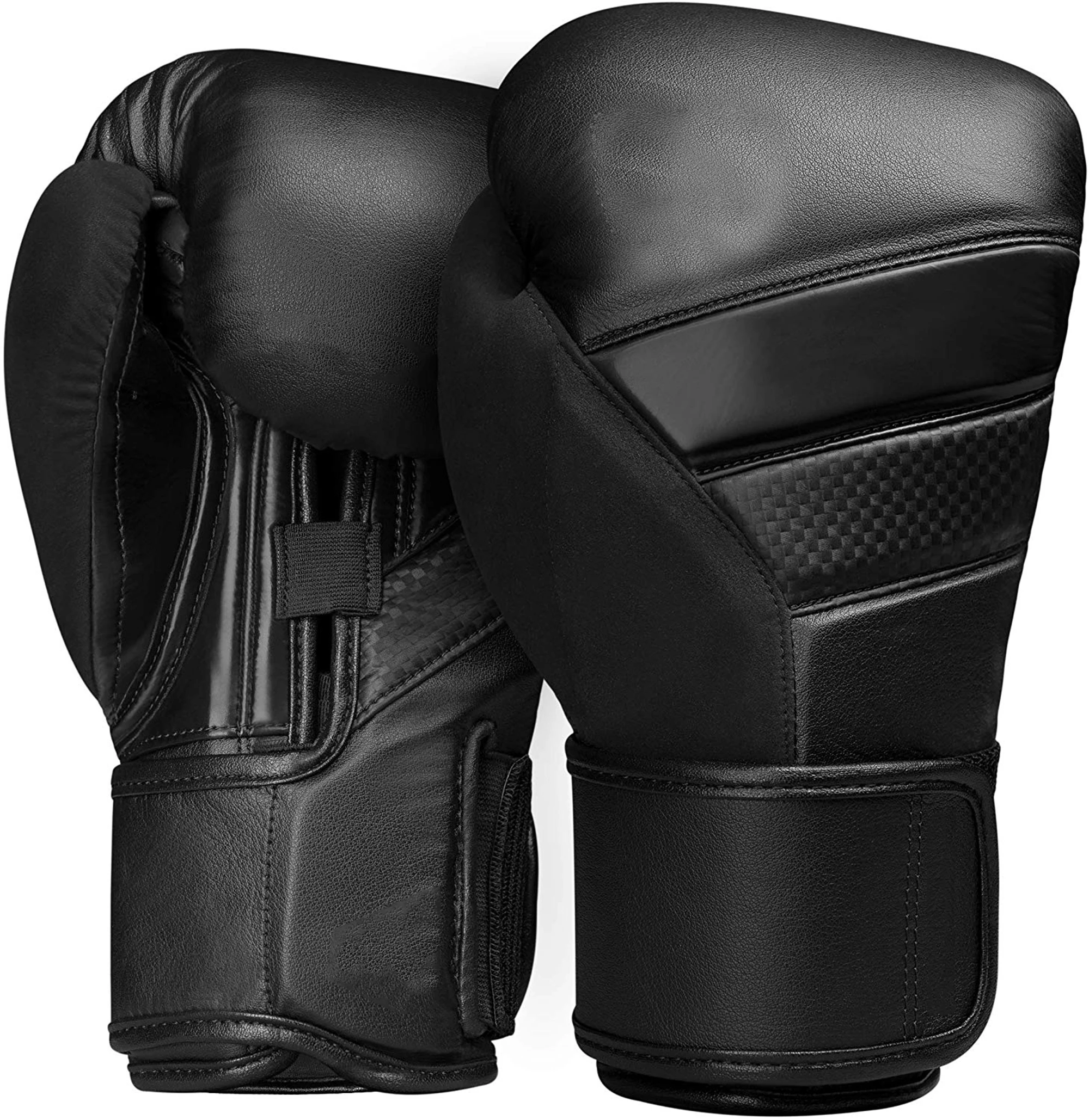 High Quality Black 12oz Boxing Gloves Adult Professional Breathable ...