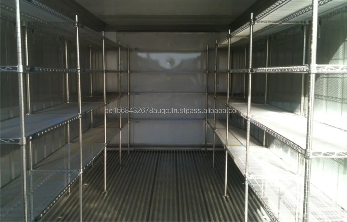 20ft Steel and Corten Steel Reefer Container for Food Preservation