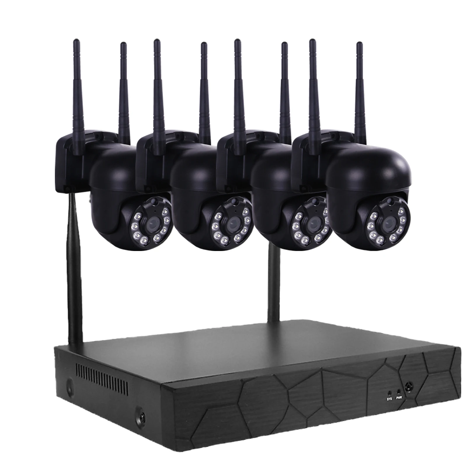 H.265 3mp Hd Wireless Cctv System Two Way Audio Waterproof Ptz Wifi Ip ...