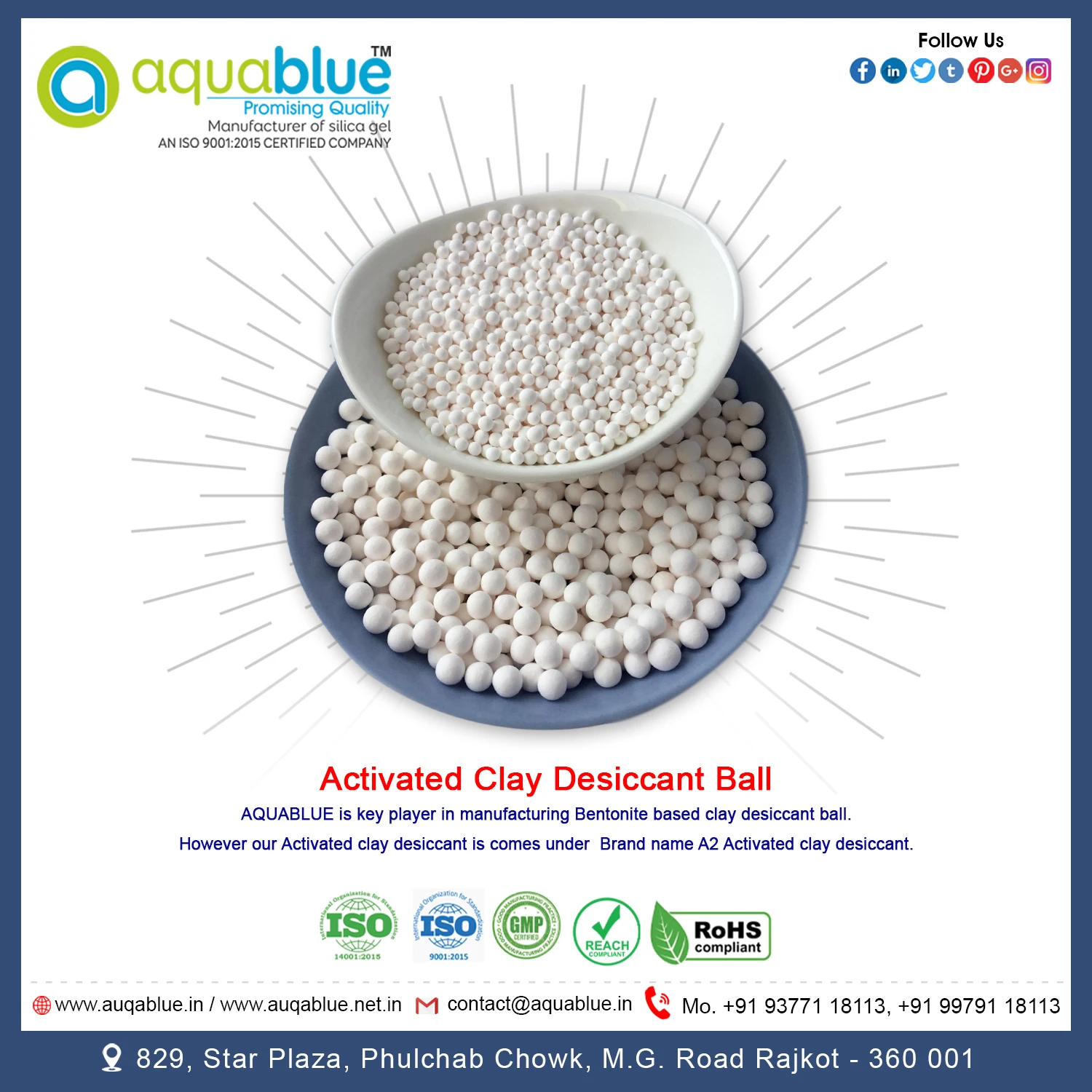 Montmorillonite And Bentonite Desiccant Clay Dessicant Packs For Moisture Adsorption - Buy ...