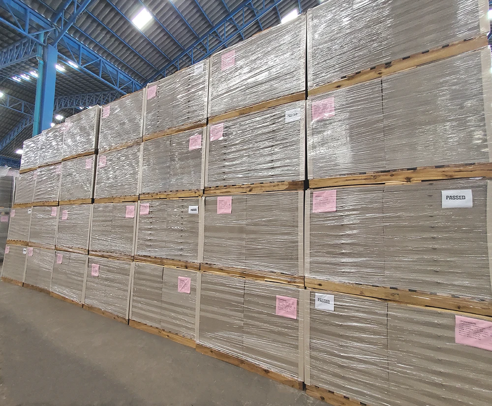 Raw Material For Stationery Durable Grey Uncoated Chipboard Paper ...