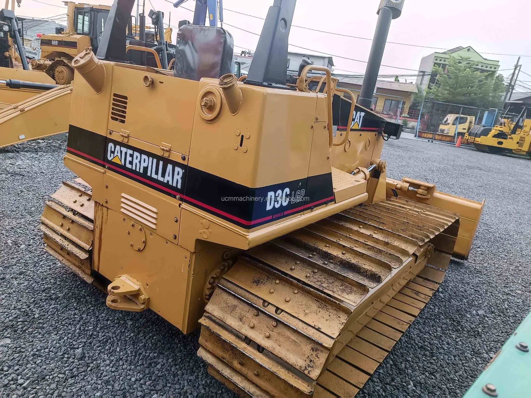 Used Mini Bulldozer Caterpillar D3C Bulldozer Small Cat Bulldozer Used ...