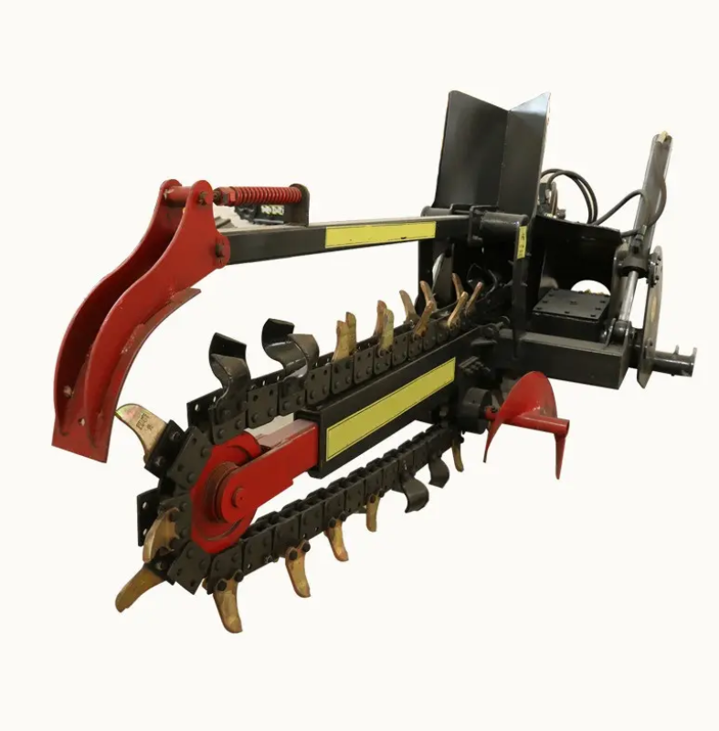 3 Point Hitch Tractor Trenching Machine Ditcher Mini Power Trencher