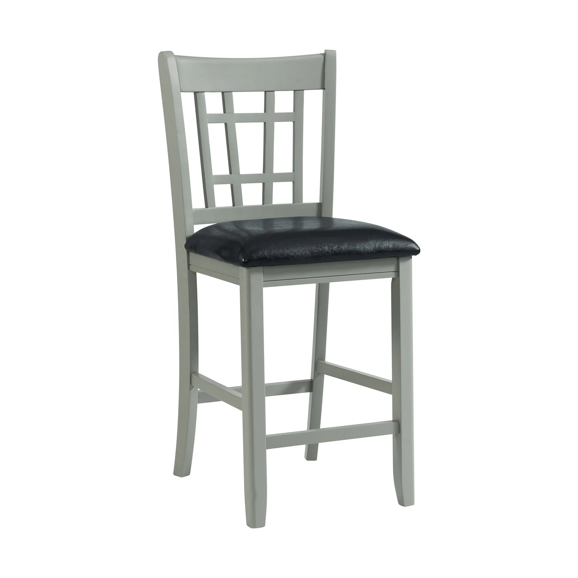 Hilton Counter Chair Simple Stool Hotel Modern Design Luxury Leather ...