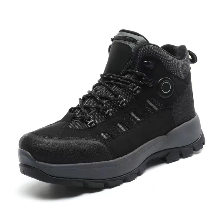 Rechargeable Electric Heated Boots with Dual Ice Blade Anti-Slip Design ...