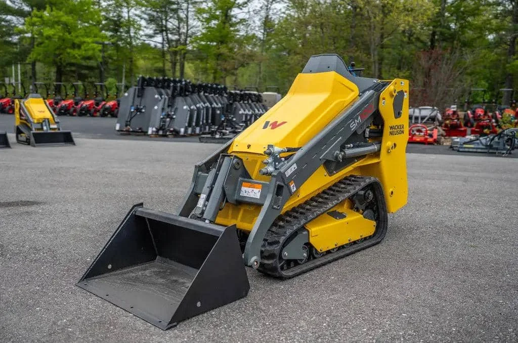 Wacker Neuson SM100 Track Loader Compact Utility Mini Skid Steer Loader ...