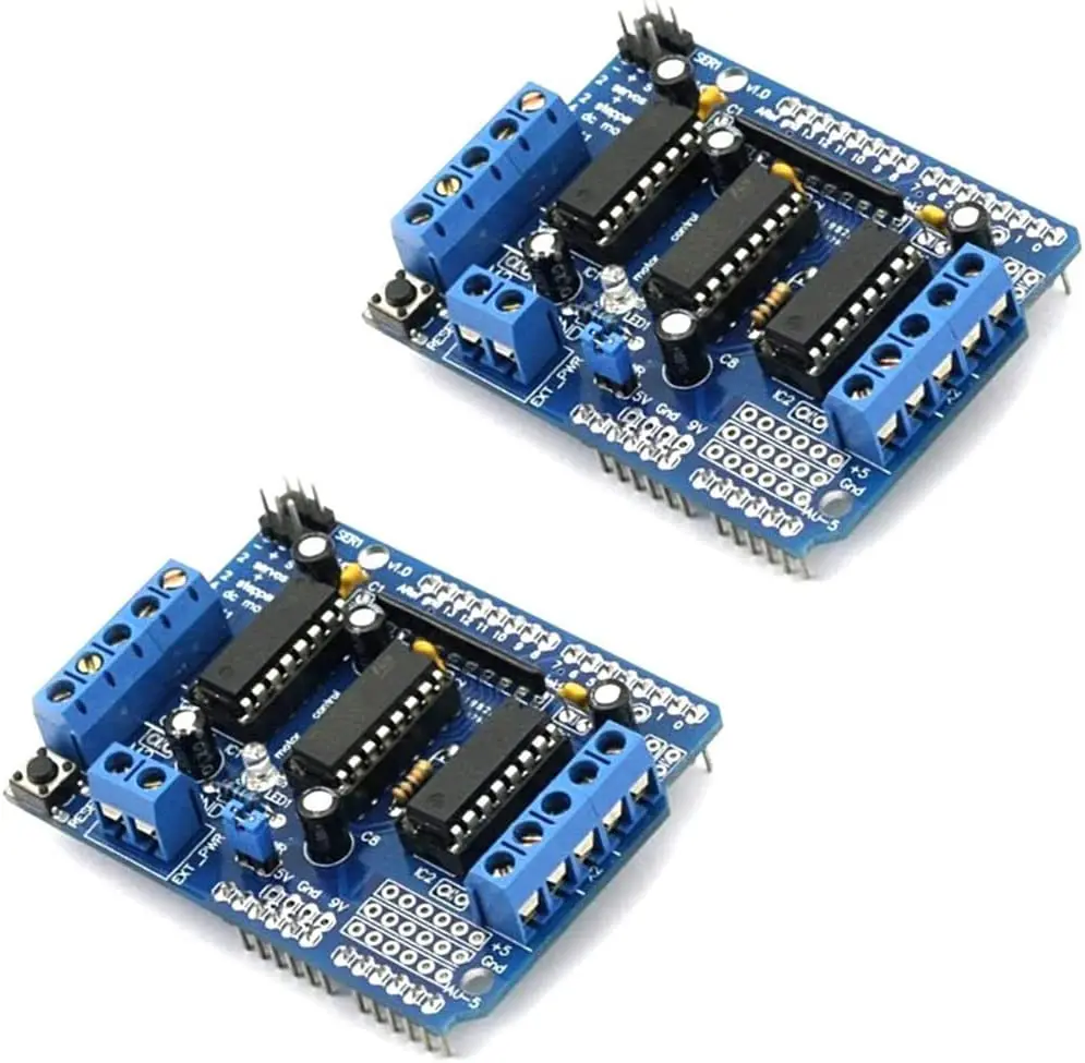 DC L293D Motor Driver - Control Stepper Motors Efficiently
