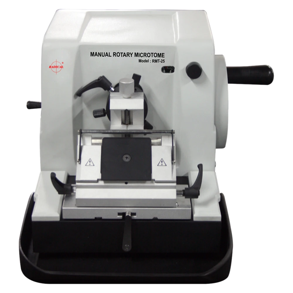 Manual Rotary Microtome RMT-25 - Precision Tissue Cutting