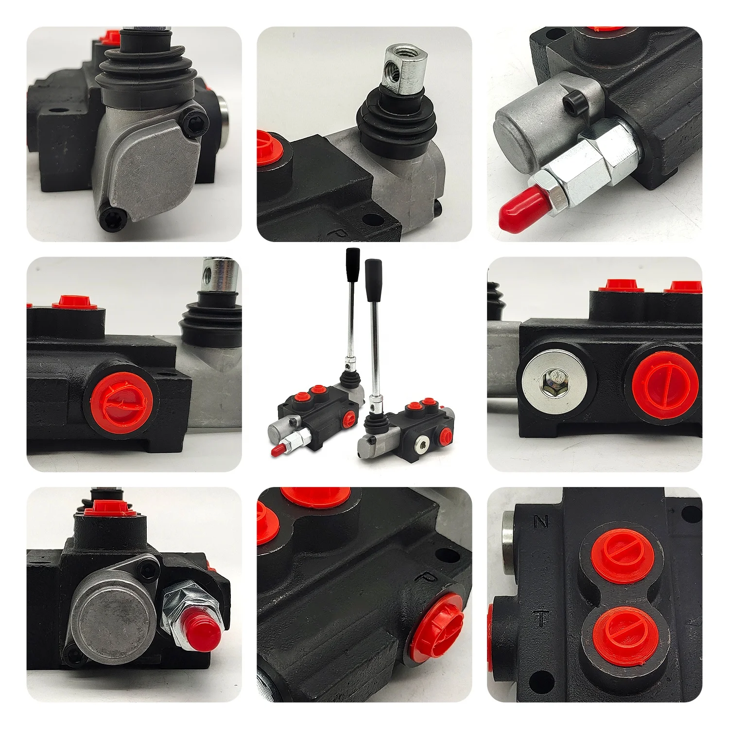 P40 P80 P120 Series Hydraulic Spool Control Valves for Loaders